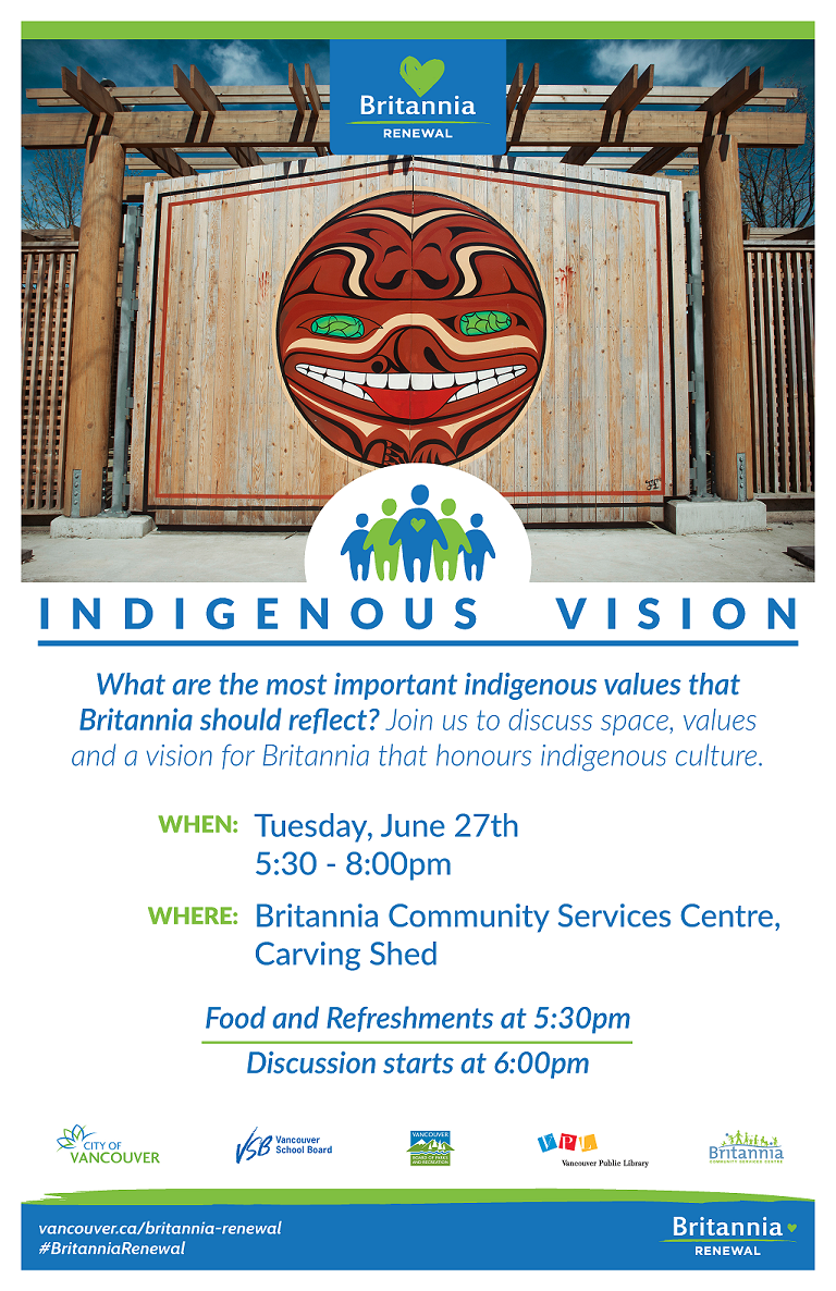 Indigenous Vision - Jun 27 - Britannia Renewal